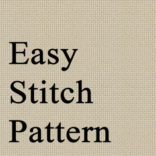 EasyStitchPattern - Etsy