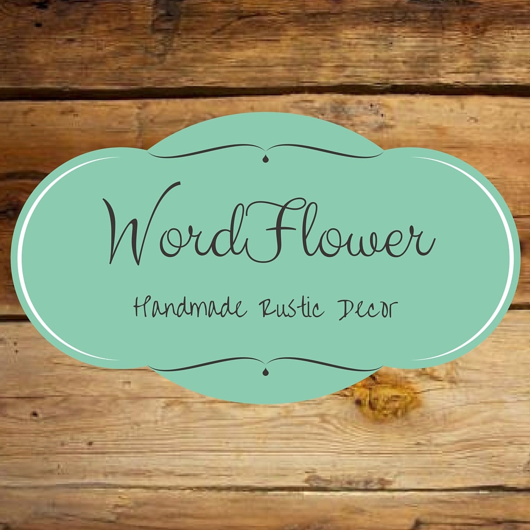 WordFlower - Etsy