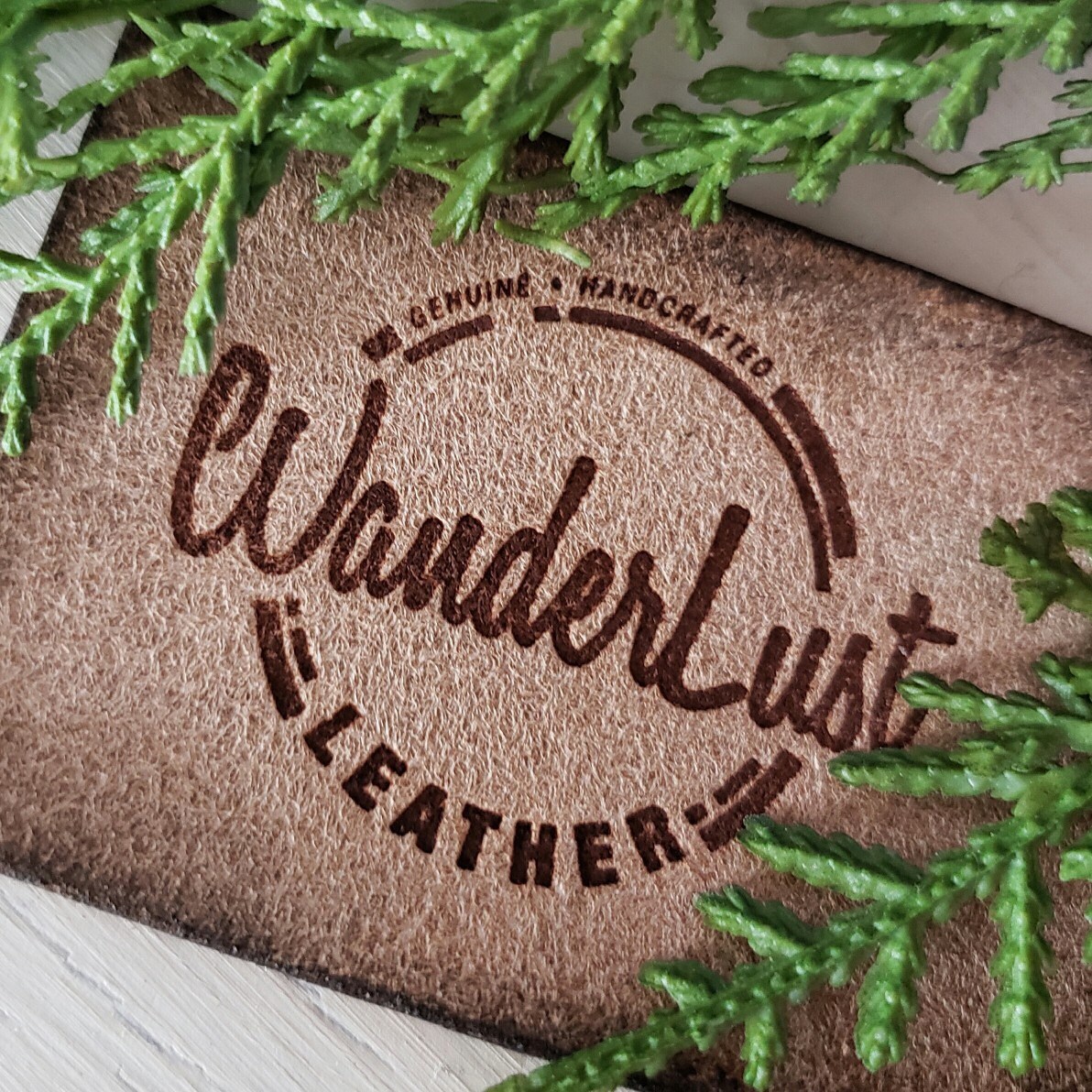 Custom Luggage Tags & Keychains by wanderlustleatherJM on Etsy