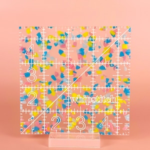 Mini Squares Set Iridescent Quilting Rulers - Etsy