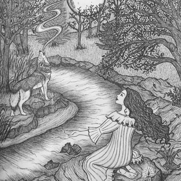 Sedna, Mother of the Deep 8x10 Inuit Inuk Goddess Mythology Indigenous ...