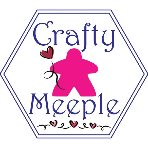 Meeple Shape Wood or Acrylic Wall Hanging Decor Customized Multiple ...