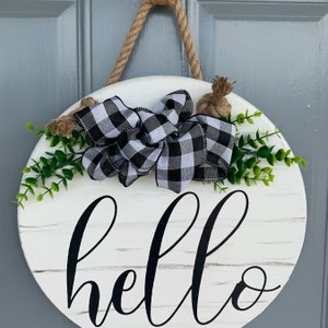 Fall Door Sign - Etsy