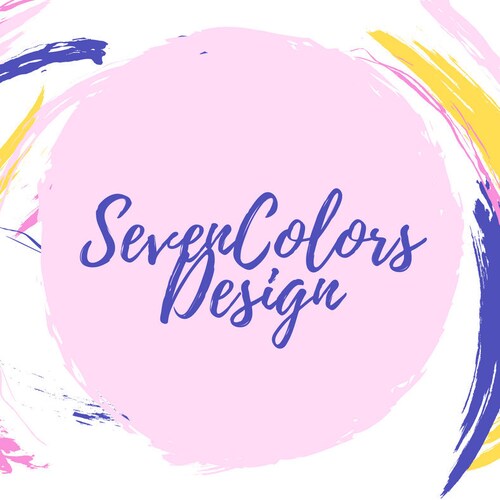 SevenColorsDesign - Etsy