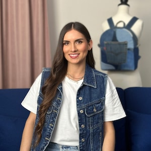 BELLA Vest Sewing Pattern / Moldes Para Chaleco 'bella' - Etsy