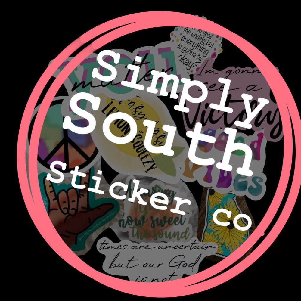 SimplySouthStickerCo - Etsy