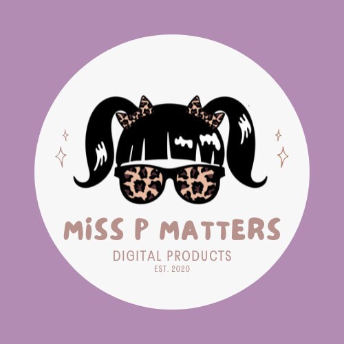 MissPMatters - Etsy
