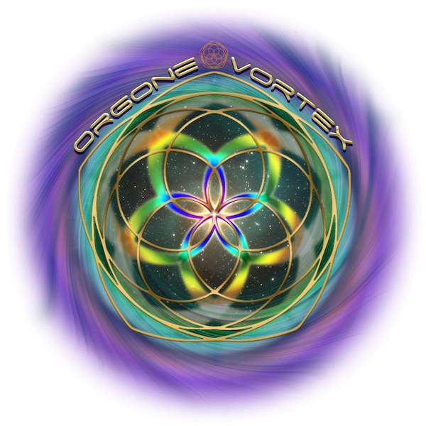 Pink Flower of Life Sacred Geometry Orgone Vortex Tesla Orgonite ...