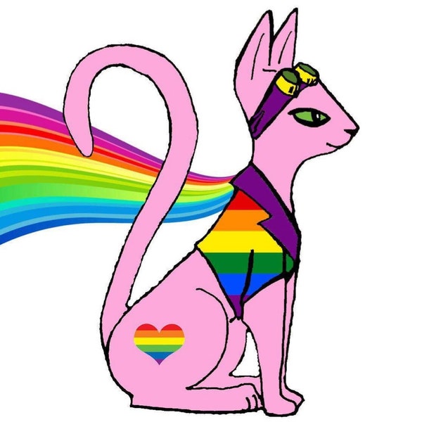 LGBTQA Pony Pride Flag - Etsy