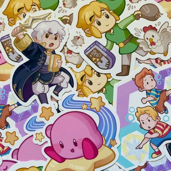 Zelda Satori Mountain Sticker - Etsy