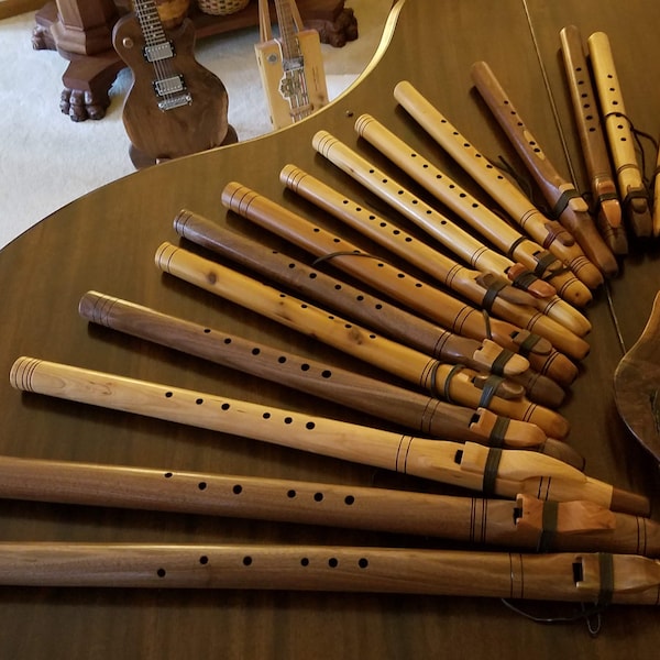 Mid F Cedar Native American Style Flute, Build to Order, Completes and ...