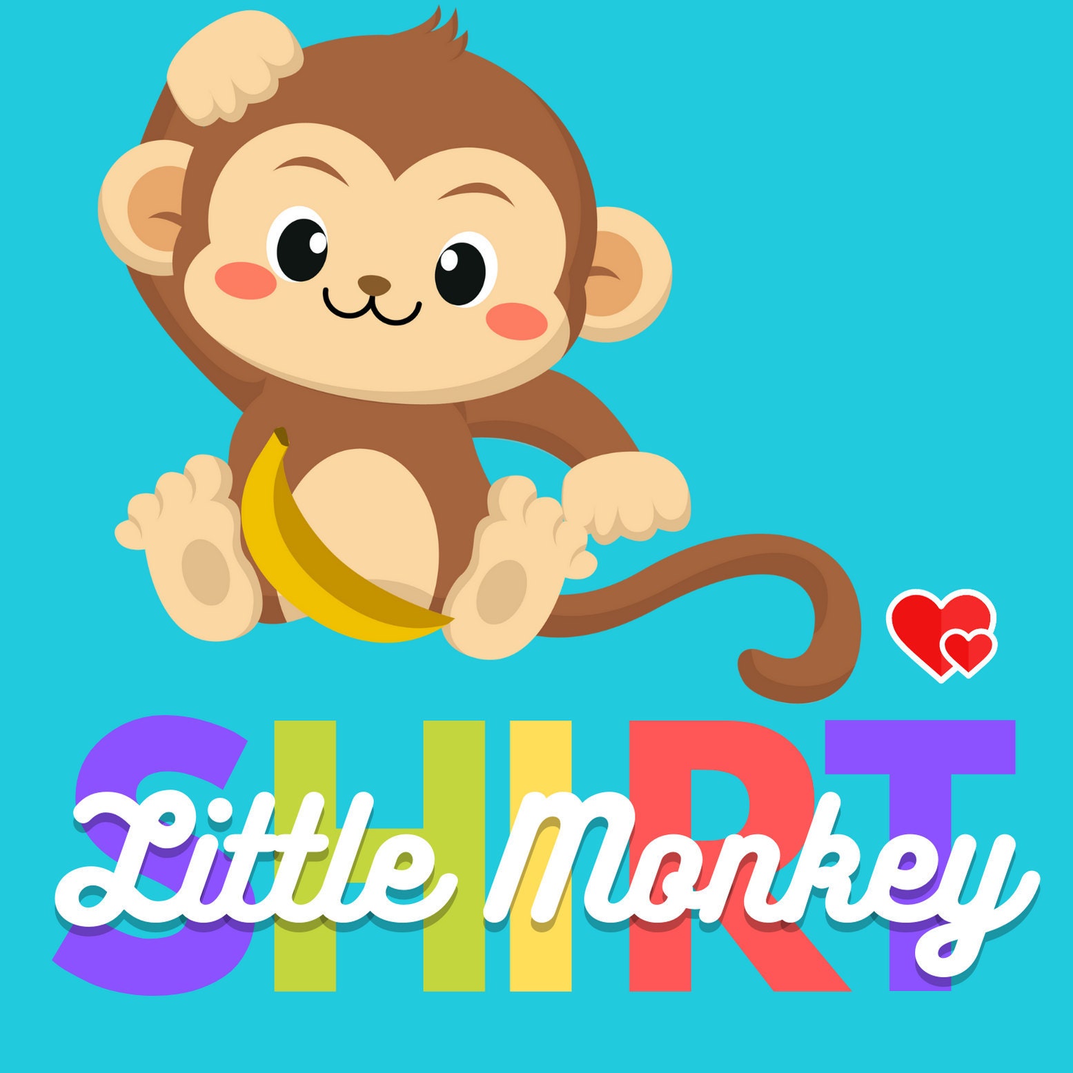 LittleMonkeyShirt - Etsy