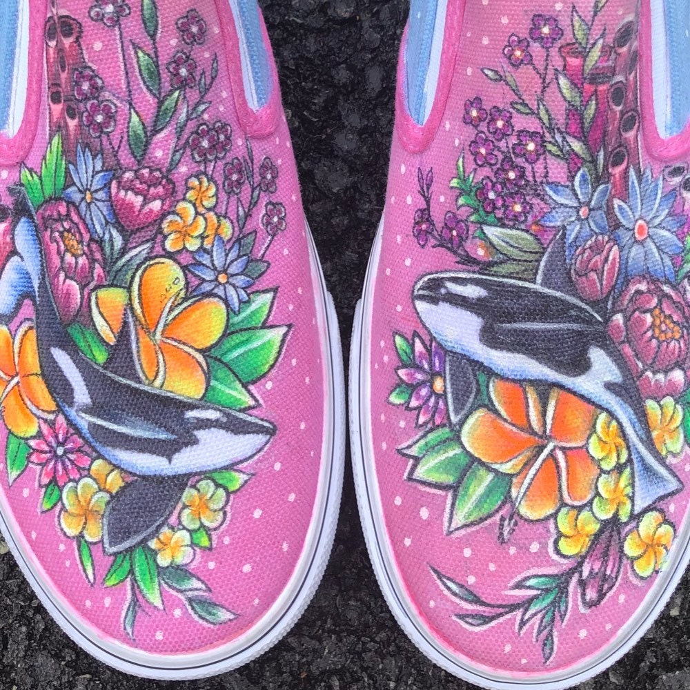 Wild Flower Soles by sadieflowerdesigns on Etsy