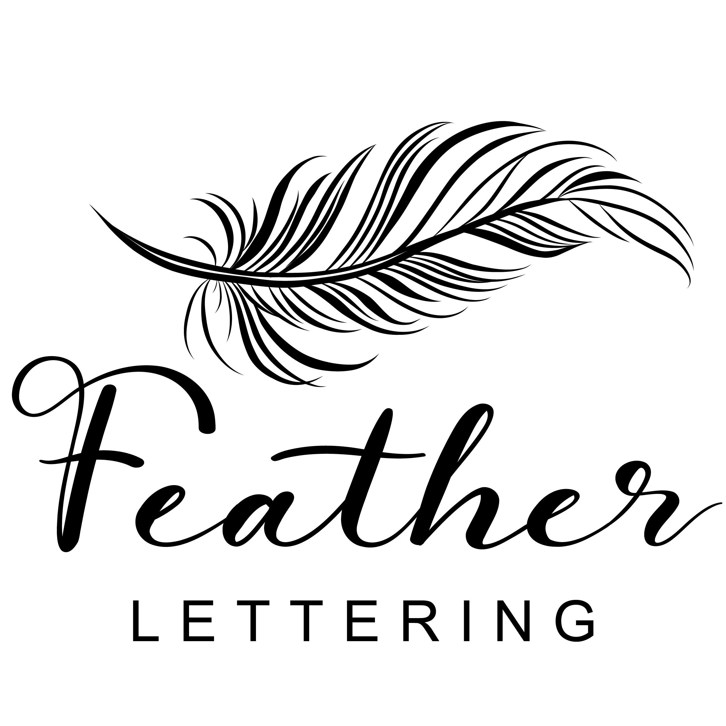 FeatherLettering - Etsy