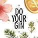 DO YOUR GIN by doyourgin on Etsy