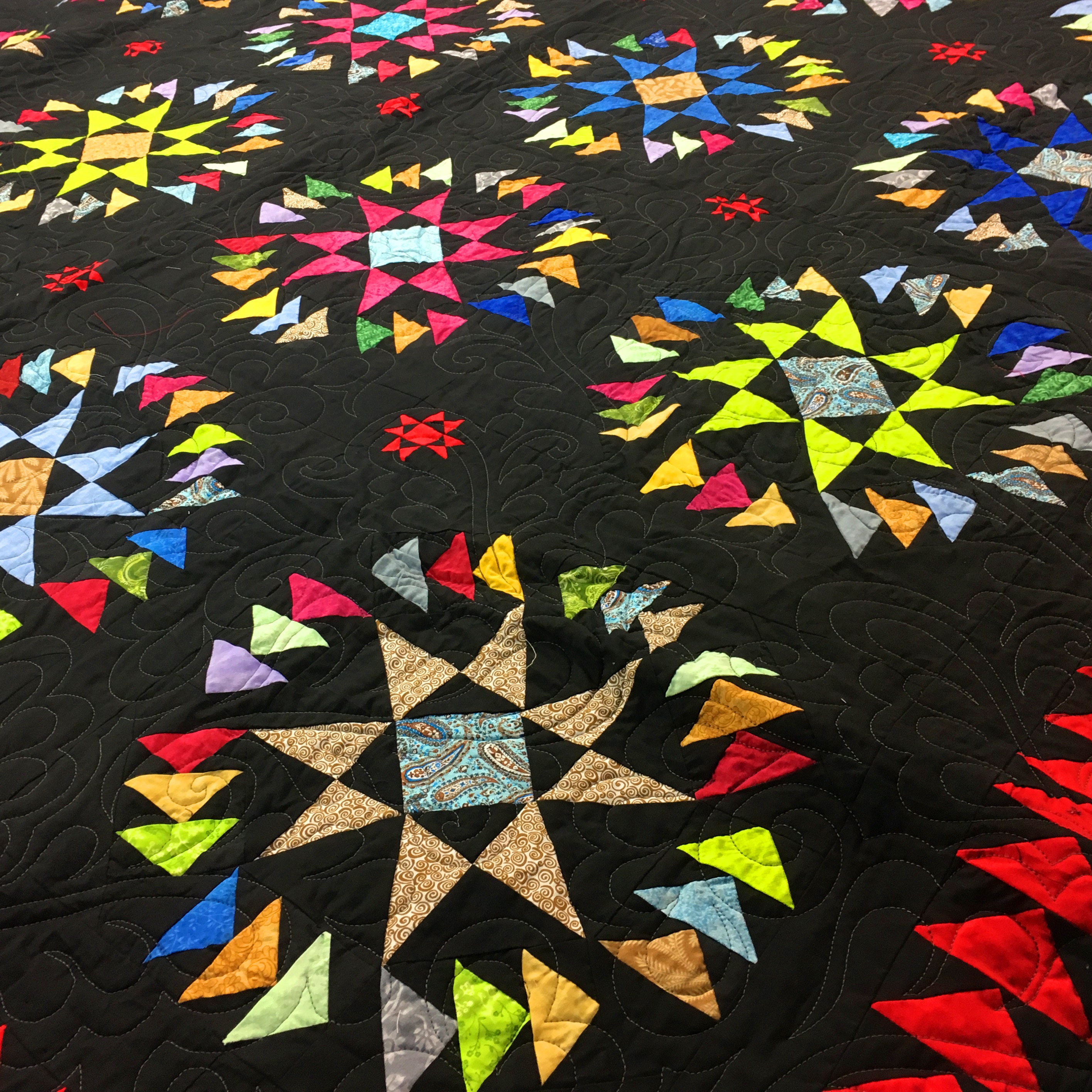 Visual Arts Printing & Printmaking Twinkling Star Quilt Block PDF ...