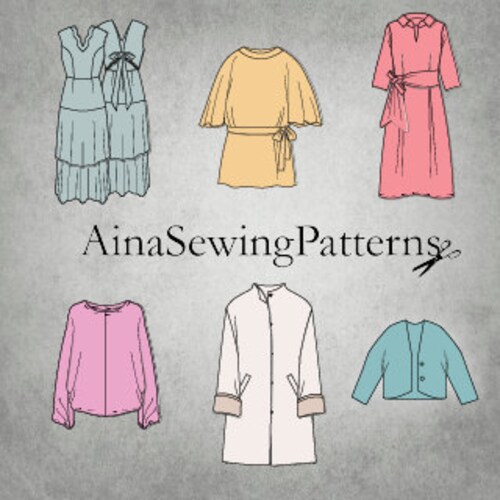AinaSewingPatterns - Etsy