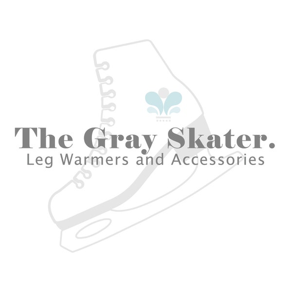 Navy Zip off Leg Warmers Fleece Leg Warmers Figure Skating Leg Warmers ...