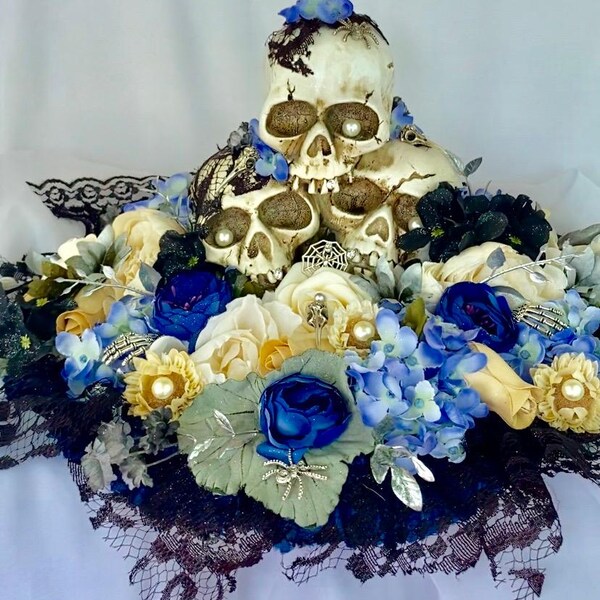 Man's Men's Flower-boutonniere-blue-lapel Flower-suit Flower-prom ...