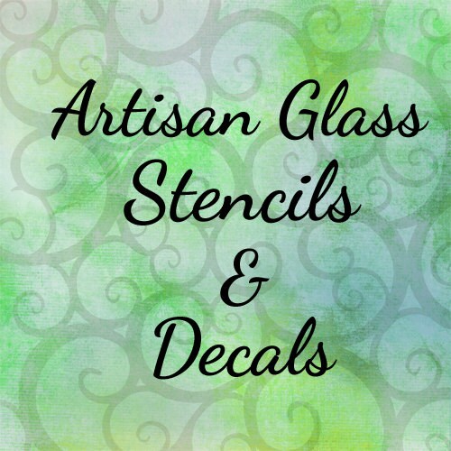 ArtisanGlassStencils - Etsy