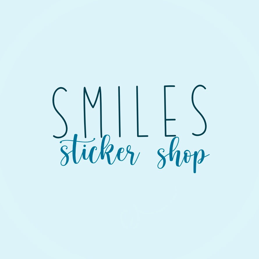 SmilesStickerShopCo - Smiles Sticker Shop - Etsy