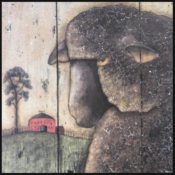 Sirens of the Sea. Mermaid Folk Art Print. Nautical Stars Ocean Clipper ...