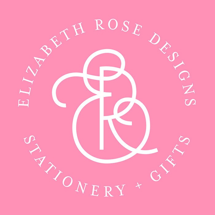 ELIZABETH ROSE DESIGNS personalized stationery by hielizabethrose