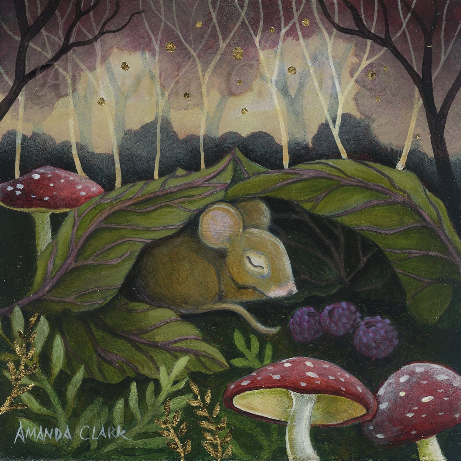 Amanda Clark artist and Illustrator. by earthangelsarts on Etsy