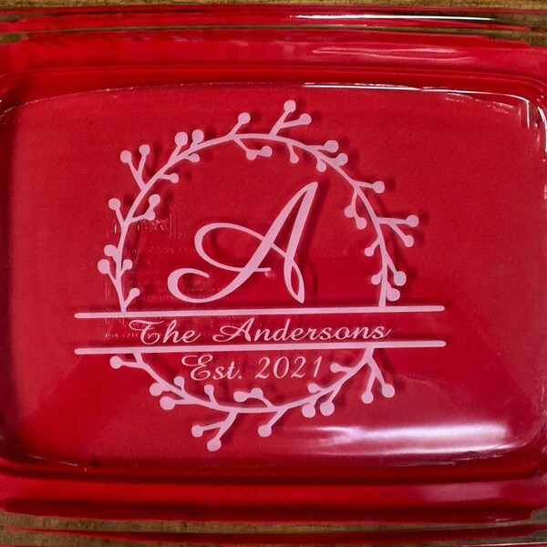 Etched Monogram Vases, Etched Wedding Vase, Personalized Vase, Monogram ...