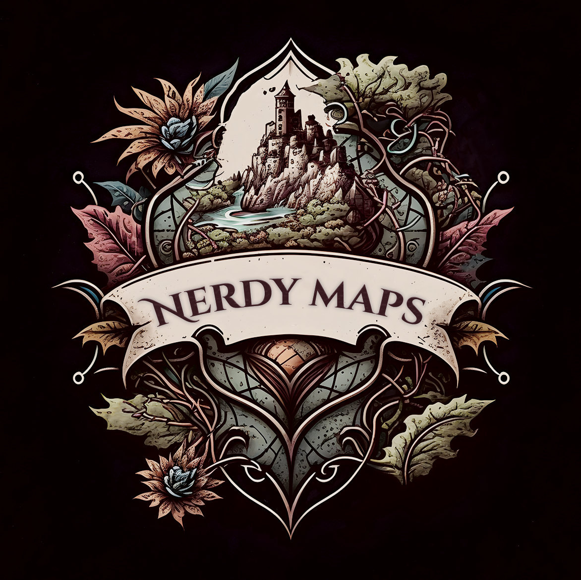 NerdyMaps - Etsy