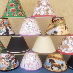 Small UNO Shade for Bridge Lamps, UNO Floor Lamp Shade, Threaded ...