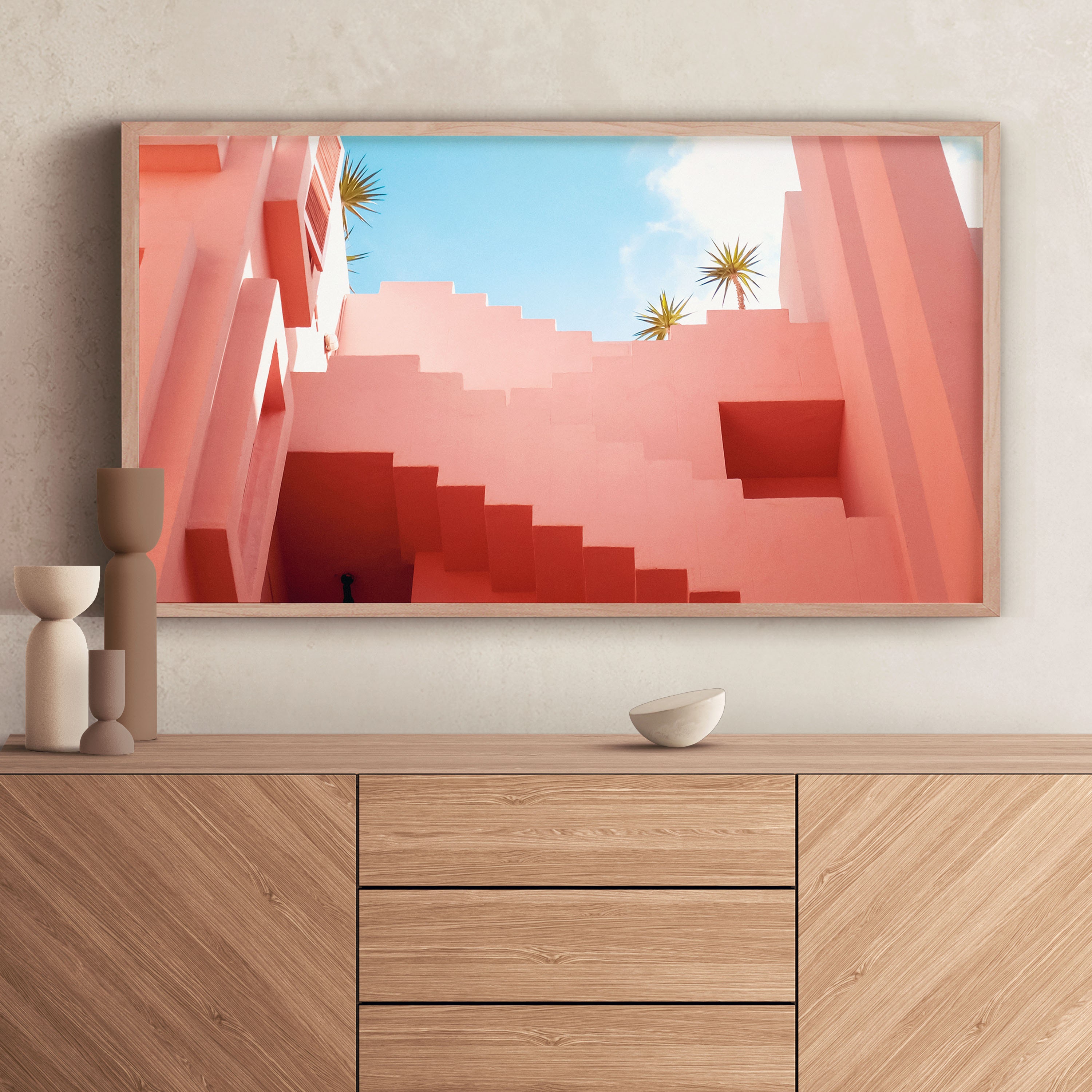 Frame TV Artwork Abstract Modern Line Art Samsung Frame Art William ...