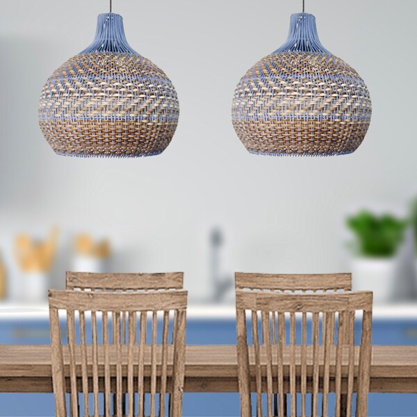 Ecru Linen Cloud Fringe Lantern Lamp Shades - Etsy