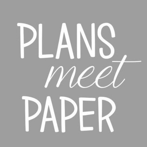 PlansMeetPaper - Etsy