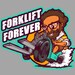 Saint Forklift Enamel Pin - Etsy UK