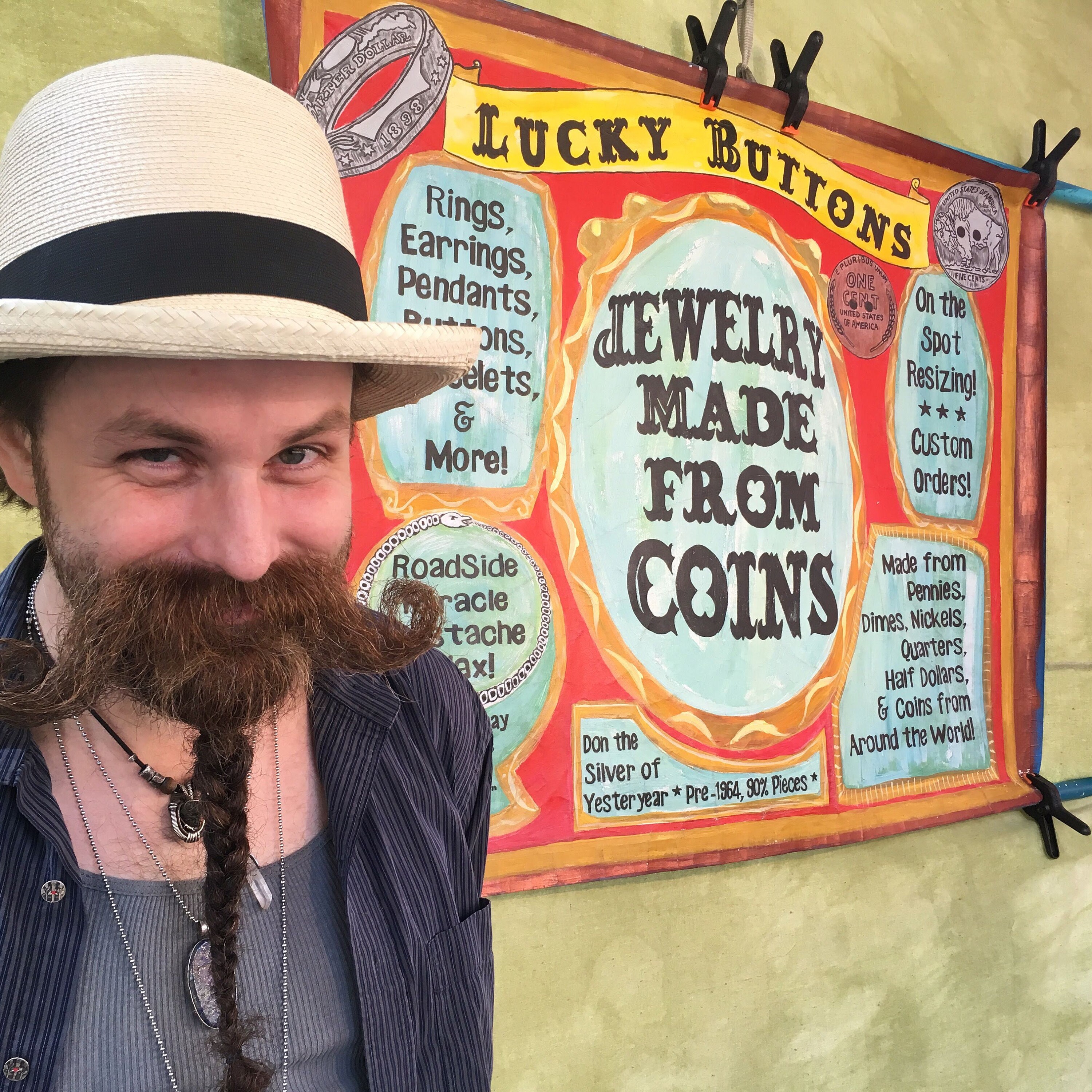 LuckyButtonsJewelry - Etsy
