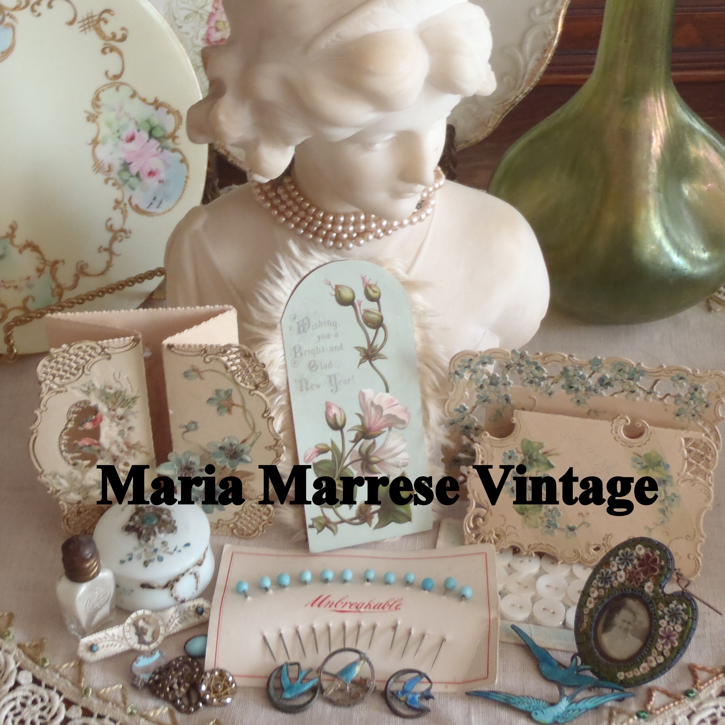 Vintage Green Map Pins Hampden Indicator Tacks Craft Supplies & Tools ...