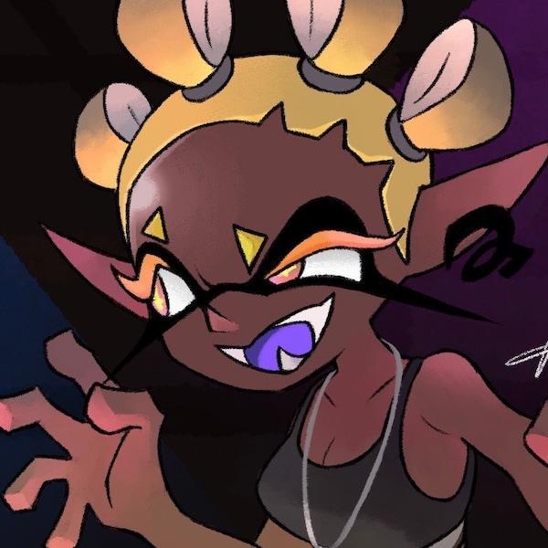 Acht Tbh Keychain splatoon 3 Side Order - Etsy