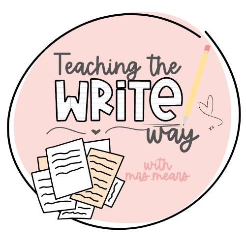 TeachingtheWriteWay - Etsy
