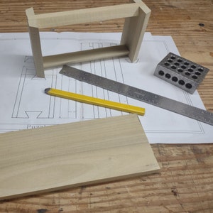 Oak and Walnut Sliding Panel Puzzle Box, Secret Opening Wooden Box ...
