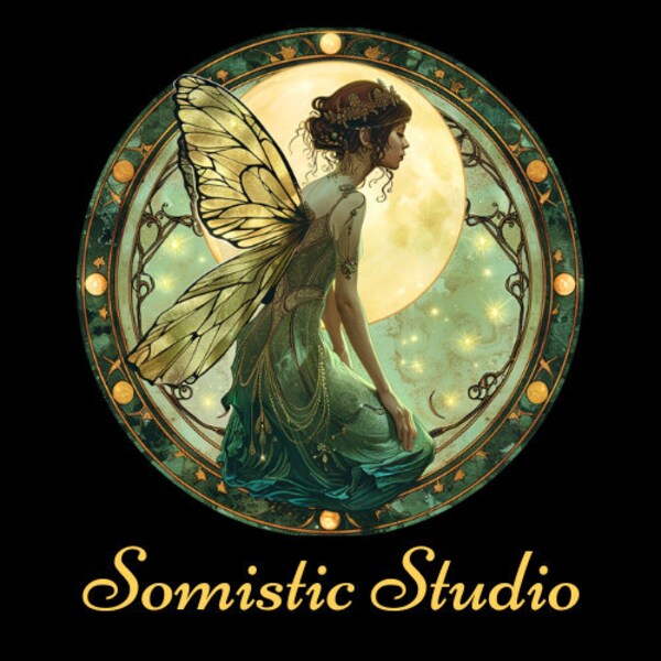 Ember Fairy Dressed in Black Jigsaw Puzzle. Gift for Holidays ...