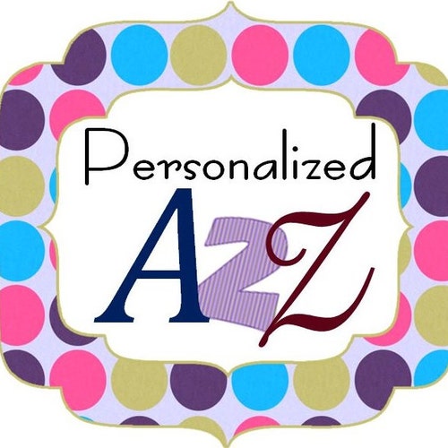 PersonalizedA2Z - Etsy