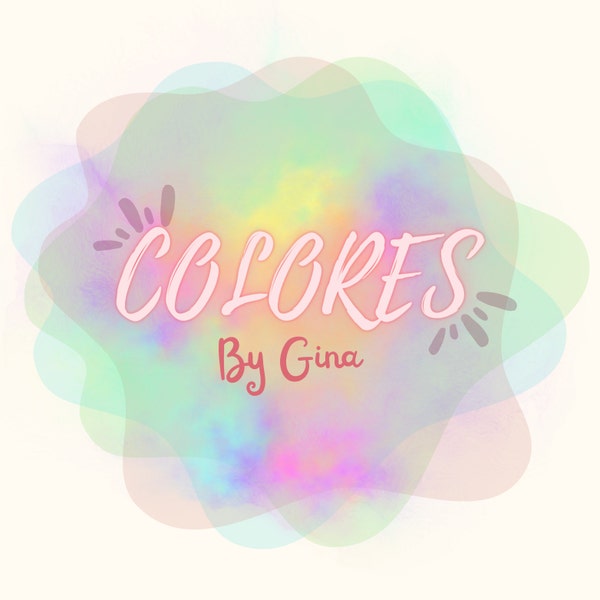 Abecedario Colores Pasteles Tarjetas Digitales - Etsy