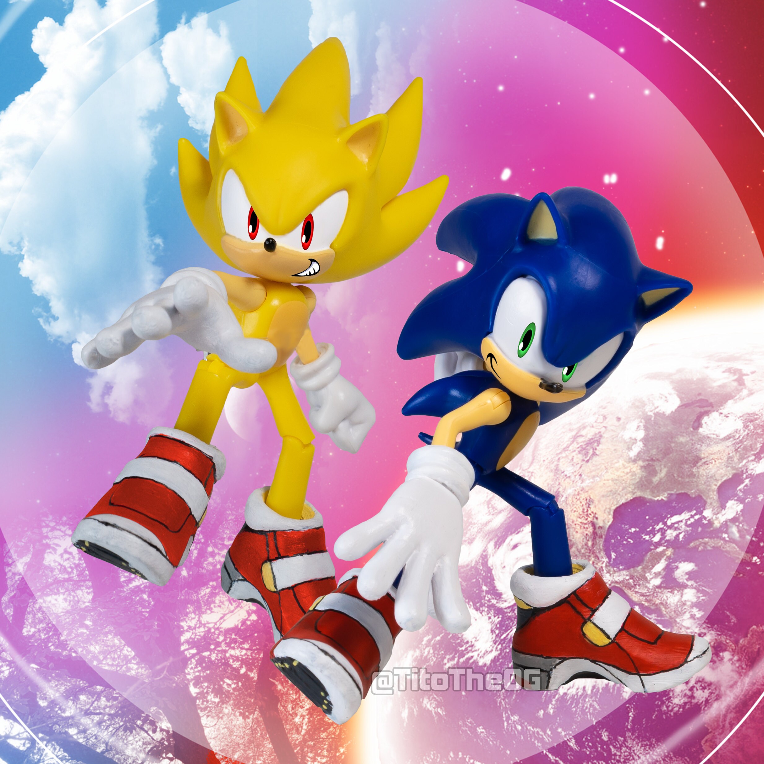 Sonic Soap Shoes 3d