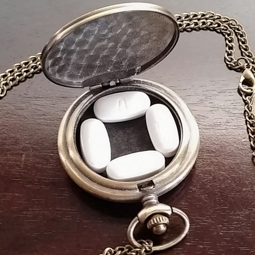 PocketWatchPillBox - Etsy Australia