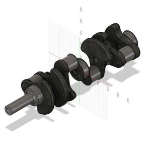 Digital Small Block Chevy SBC, Engine Block Blueprint Art Collection ...