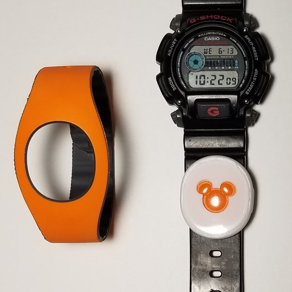Magic Band 2 / FLEXIBLE / Puck Holder Watch Slider / Fast Pass / Puck ...