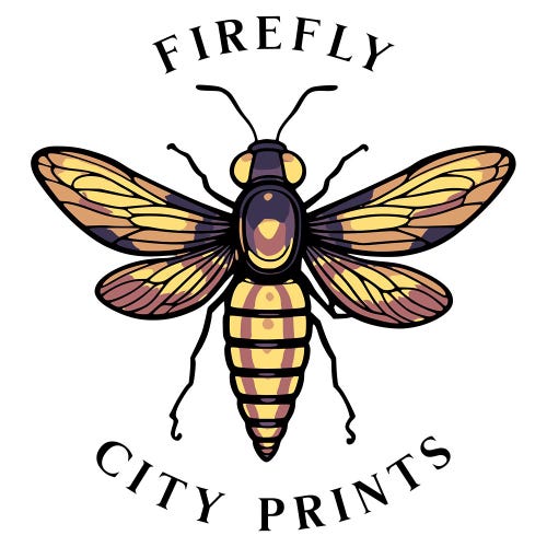 FireflyCityPrints - Etsy