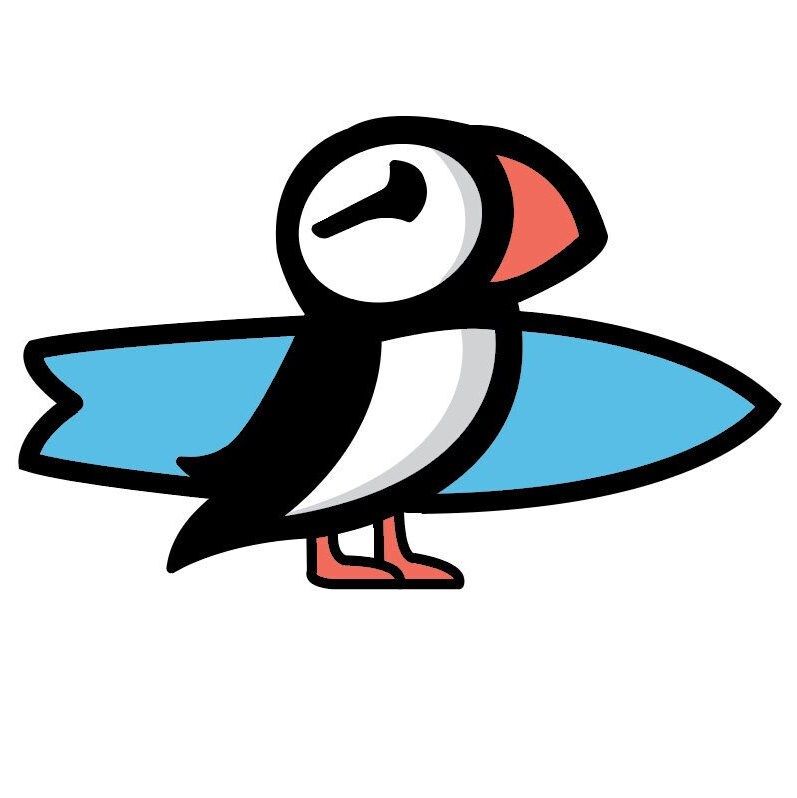 SurfingPuffin - Etsy