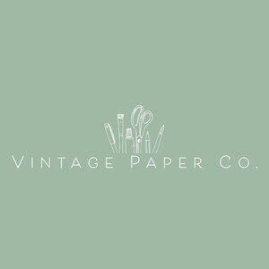 Vintage Note Card Paper Set Vintage Paper Ephemera - Etsy